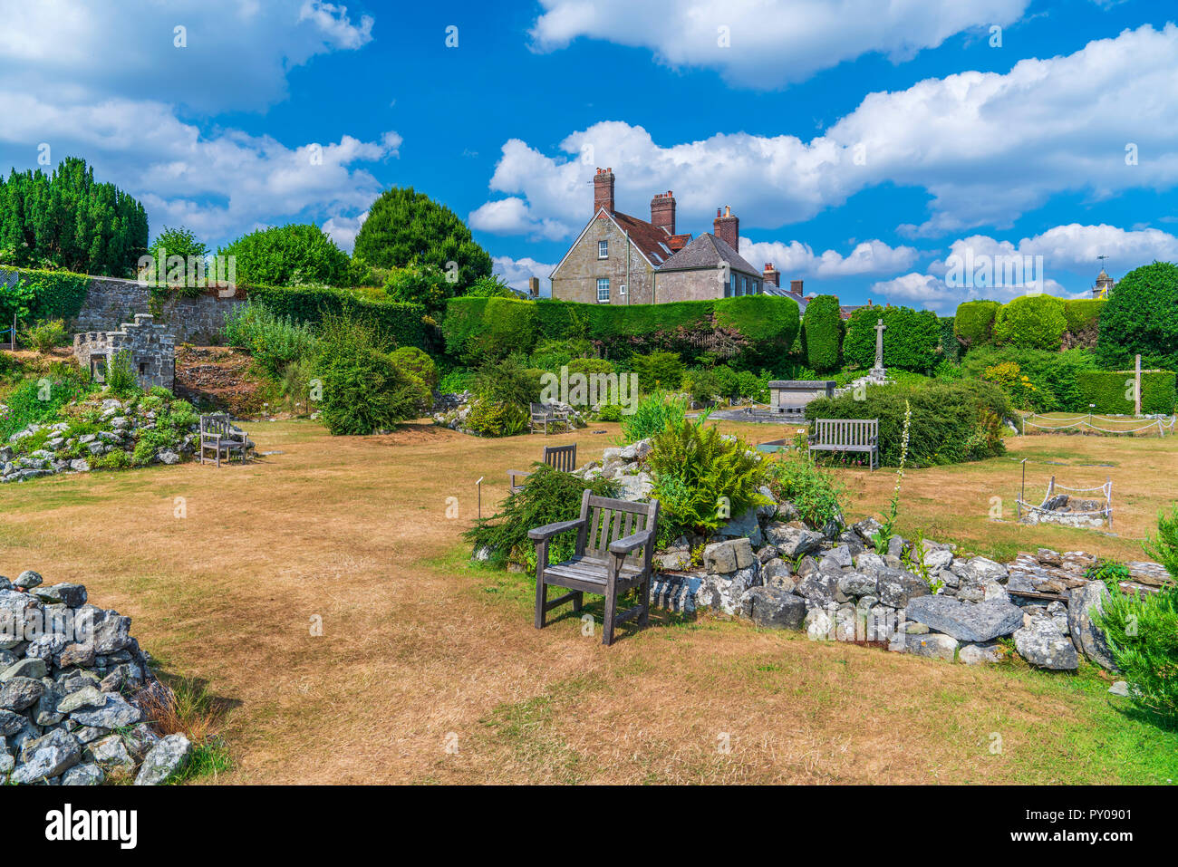 Shaftesbury abbey hi-res stock photography and images - Alamy