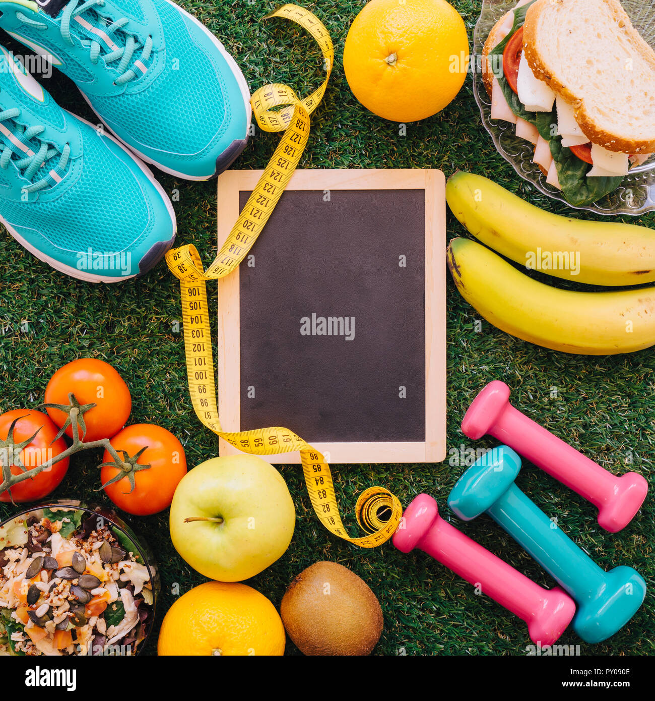Training concept with slate Stock Photo - Alamy