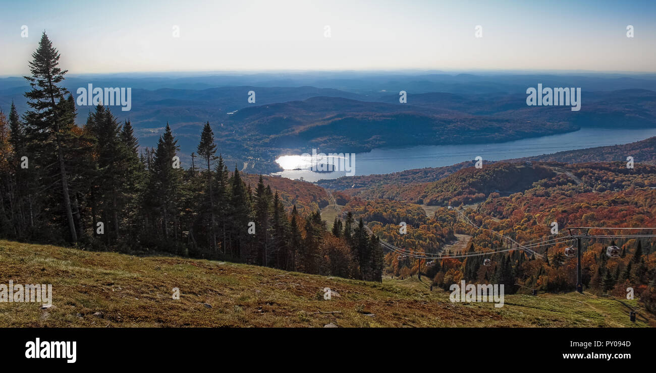 Quebec autumn laurentian mountains hi-res stock photography and images ...