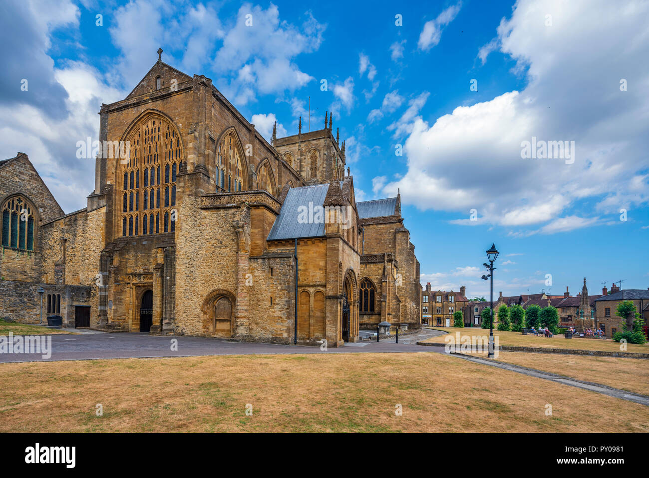 The Abbey Church of St Mary the Virgin at Sherborne, Dorset, England ...