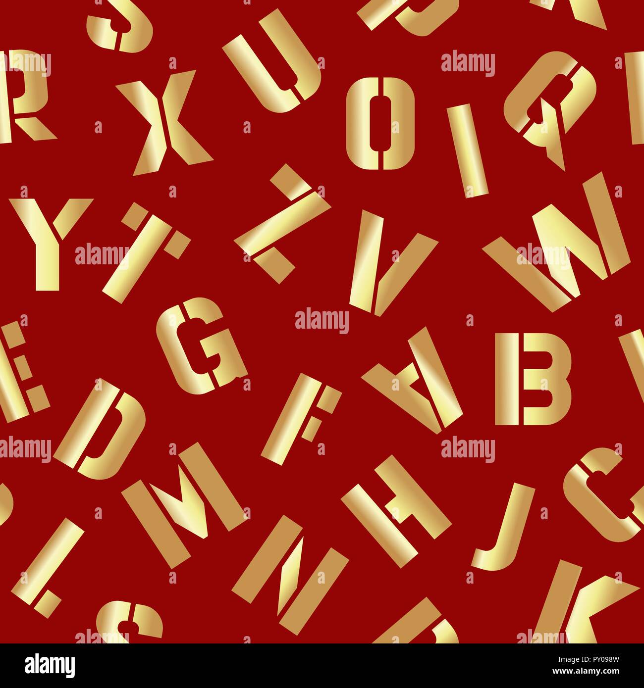Repeating letters Stock Vector Images - Alamy