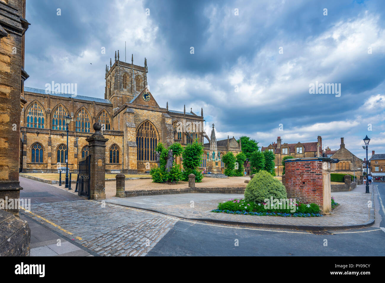 The Abbey Church of St Mary the Virgin at Sherborne, Dorset, England ...