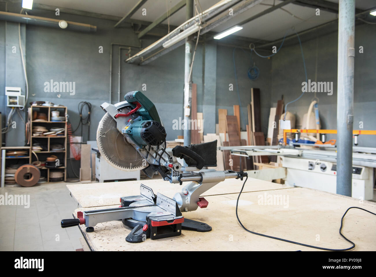Production department at a furniture factory Stock Photo - Alamy