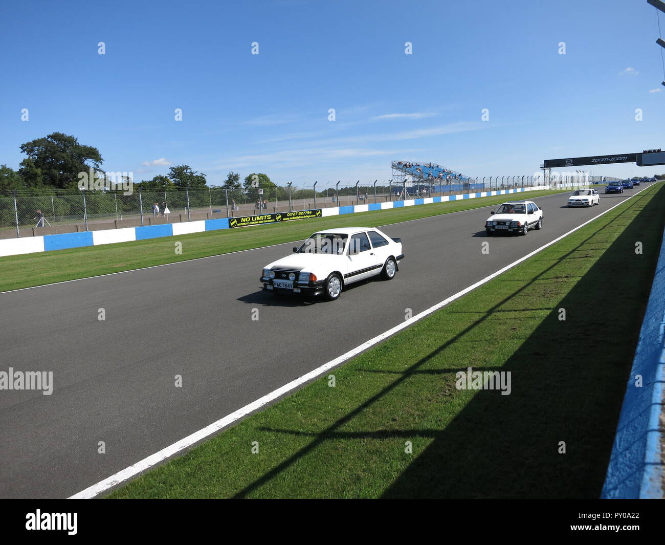 Ford Escort RS1600i shown at donnington park race circuit at the RS ...