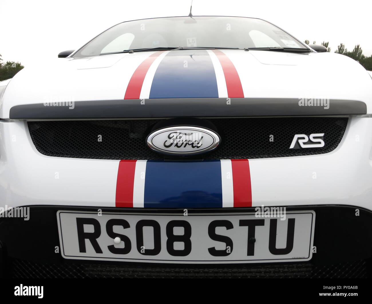 Ford Focus RS mk2 shown at donnington park race circuit at the RS ...