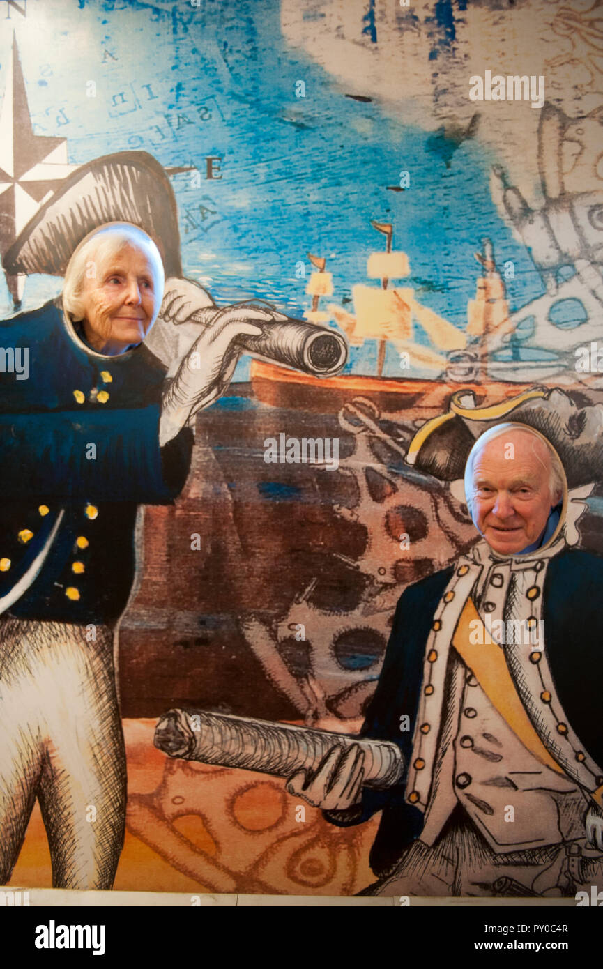 The Endeavour Experience, Whitby. Captain Cook ship Stock Photo - Alamy