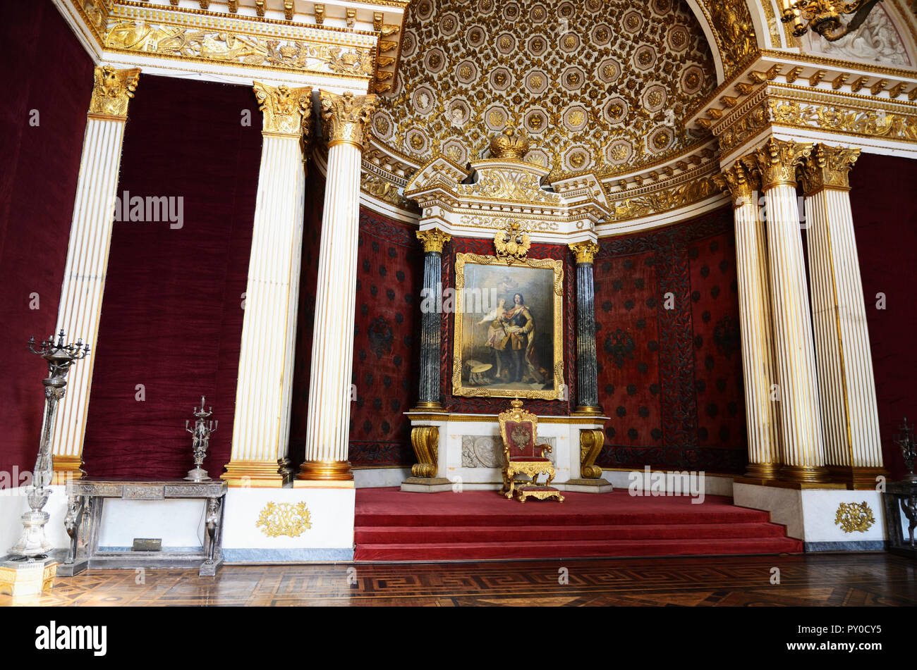 Imperial Throne Room. The Small Throne Room was created by Auguste de ...
