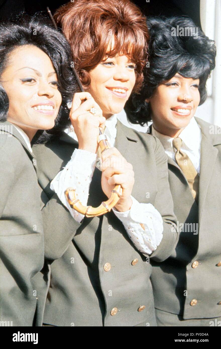 Diana Ross with The Supremes. Date: Early 1960's Ref: LMK11-LIB119 ...