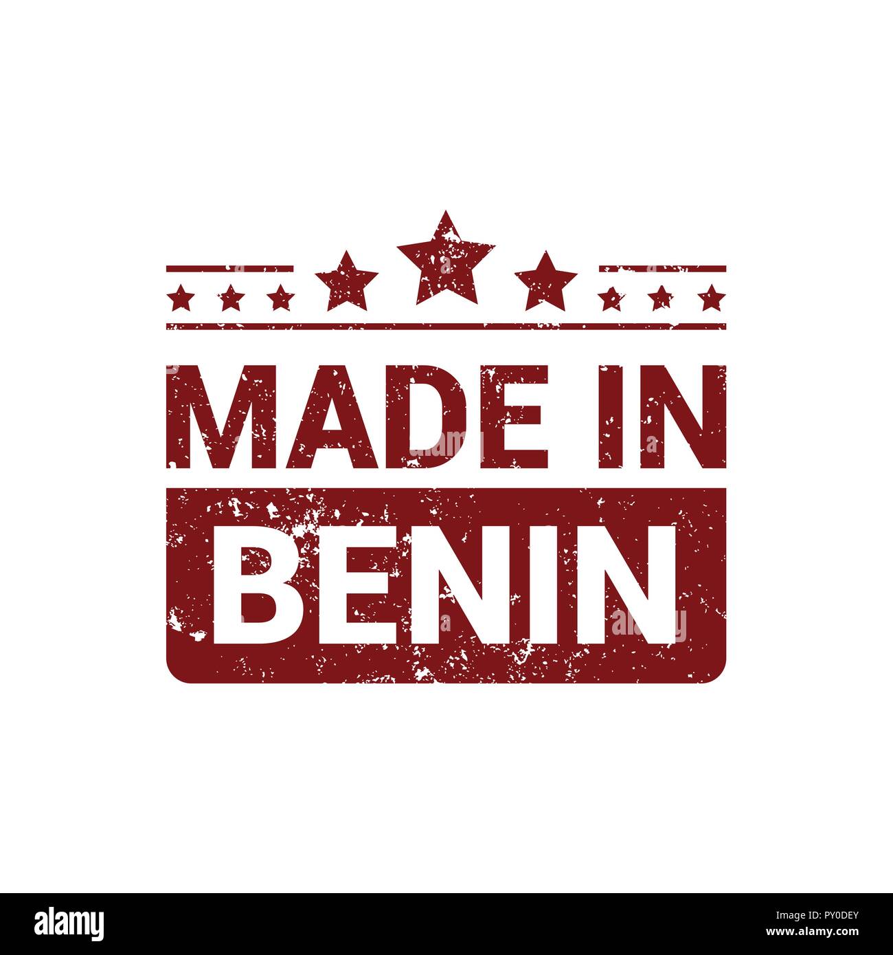 Stamp benin Stock Vector Images - Alamy