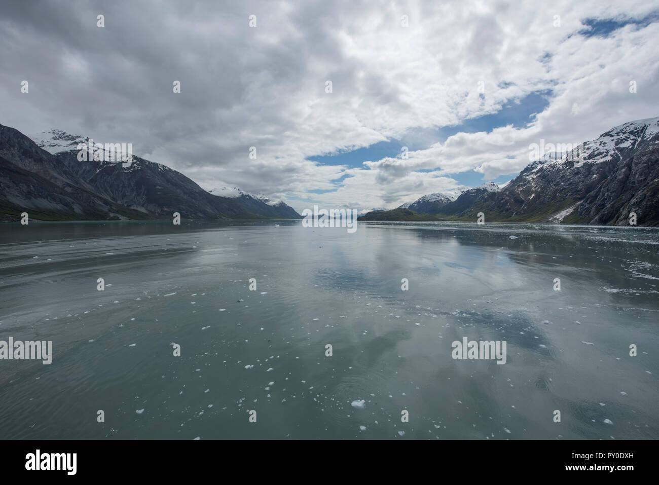 Tarr Inlet is part of Glacier Bay in the Glacier Bay National Park. The ...