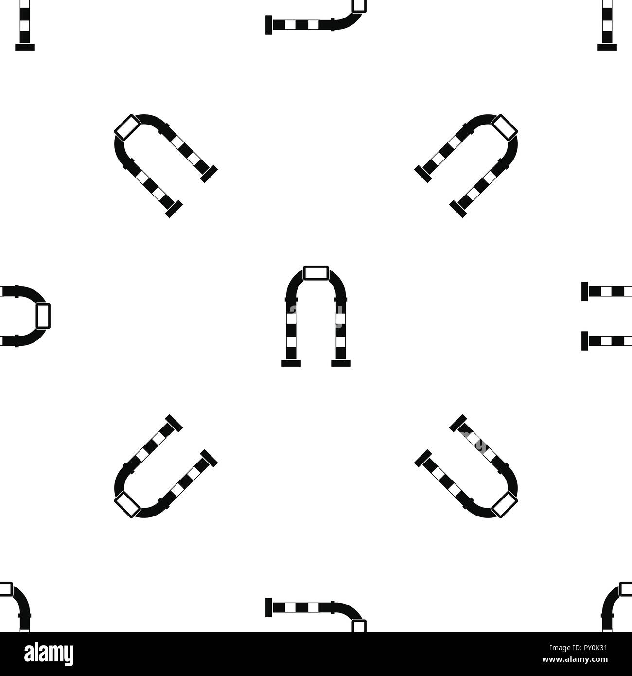 Arch pattern seamless black Stock Vector Image & Art - Alamy