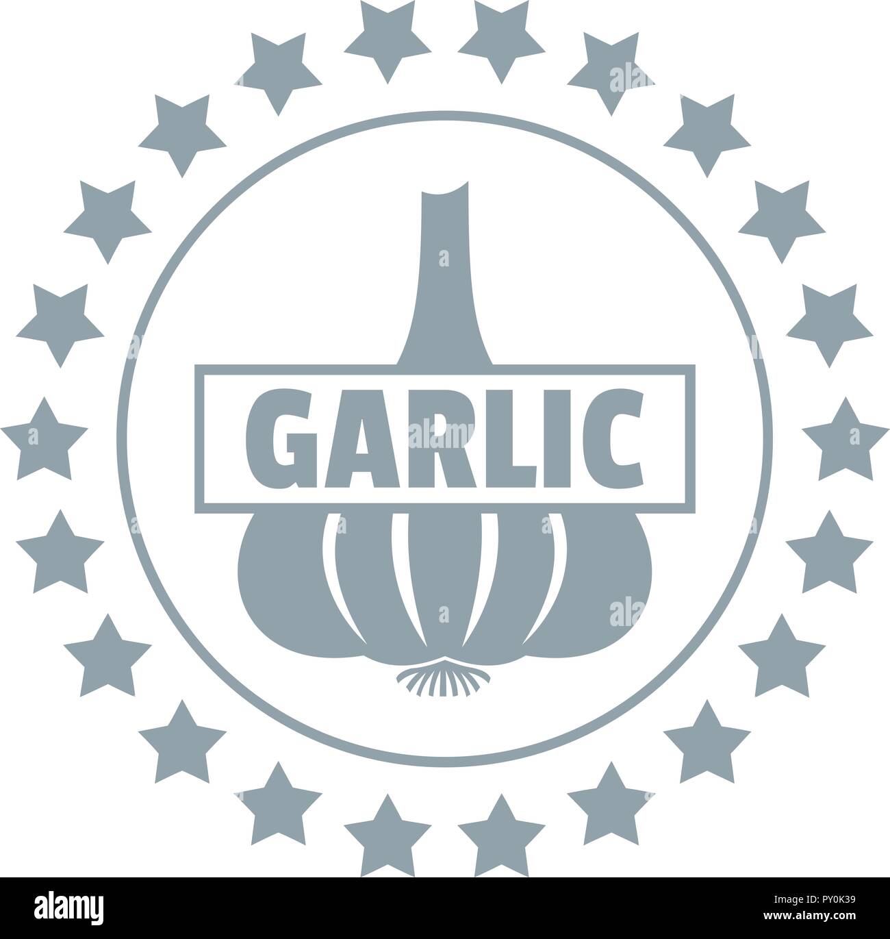Garlic logo, simple gray style Stock Vector Image & Art - Alamy Garlic logo, simple gray style Stock Vector Image & Art - Alamy