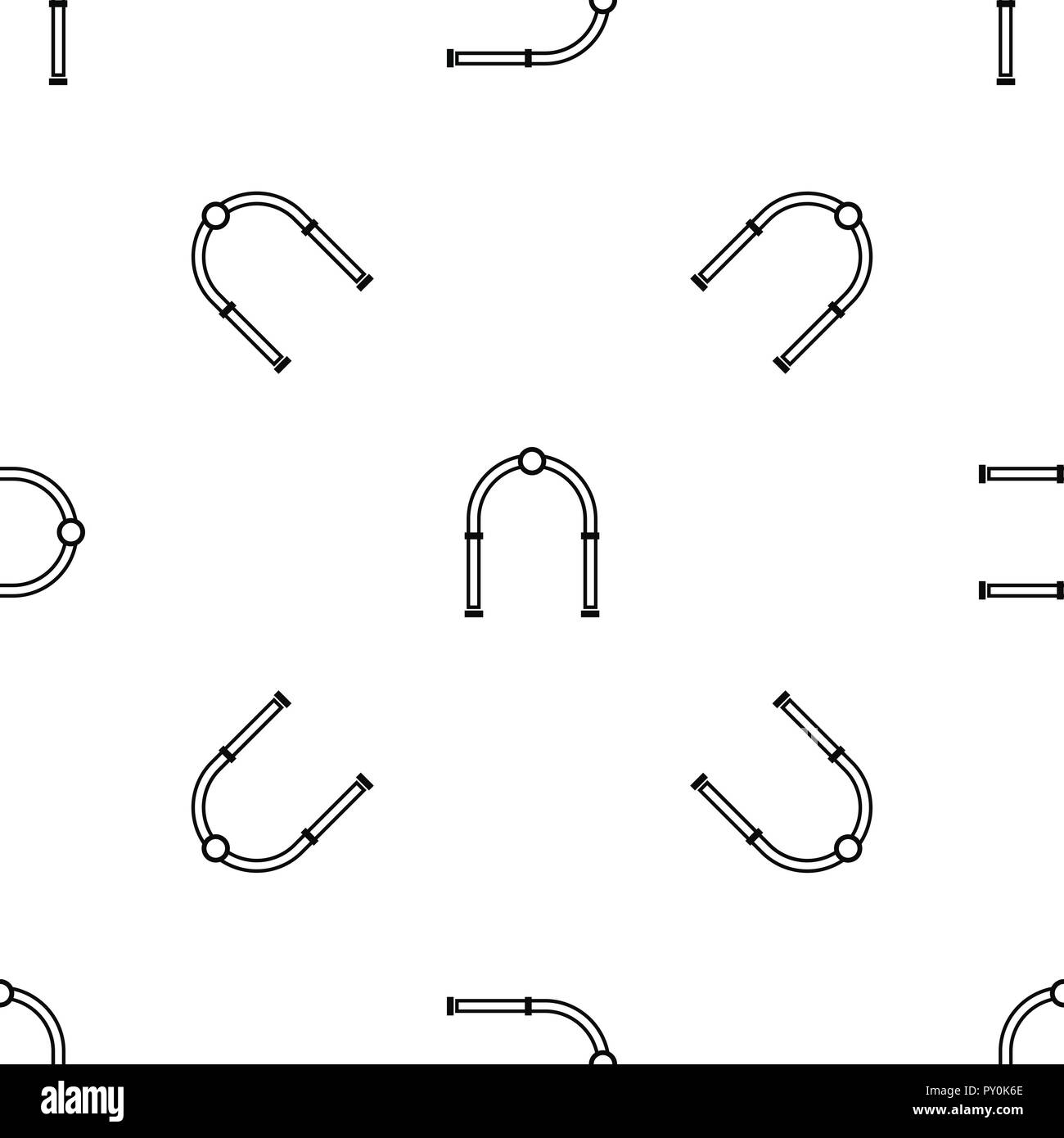 Arch pattern seamless black Stock Vector Image & Art - Alamy