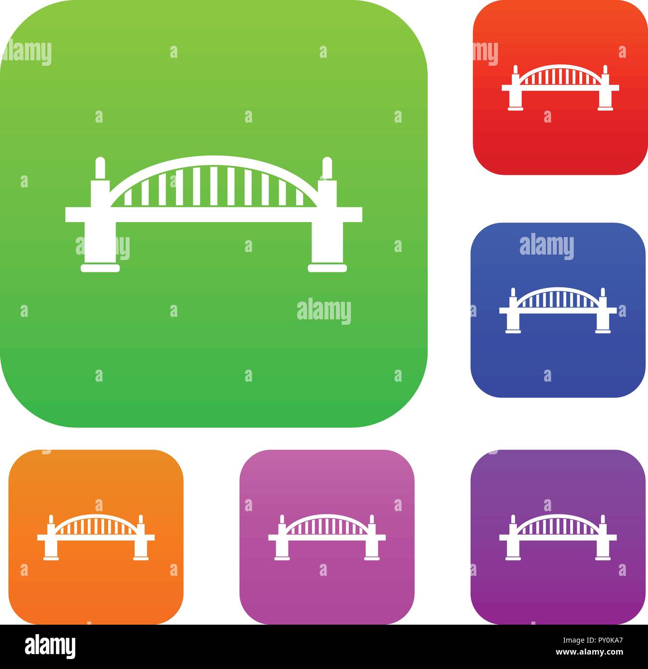Zealand bridge Stock Vector Images - Alamy