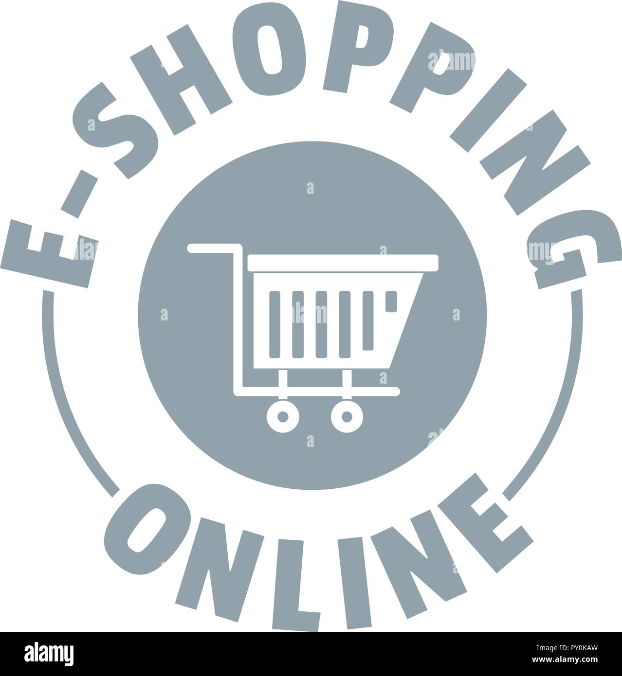 Quality market logo, simple gray style Stock Vector Image & Art - Alamy