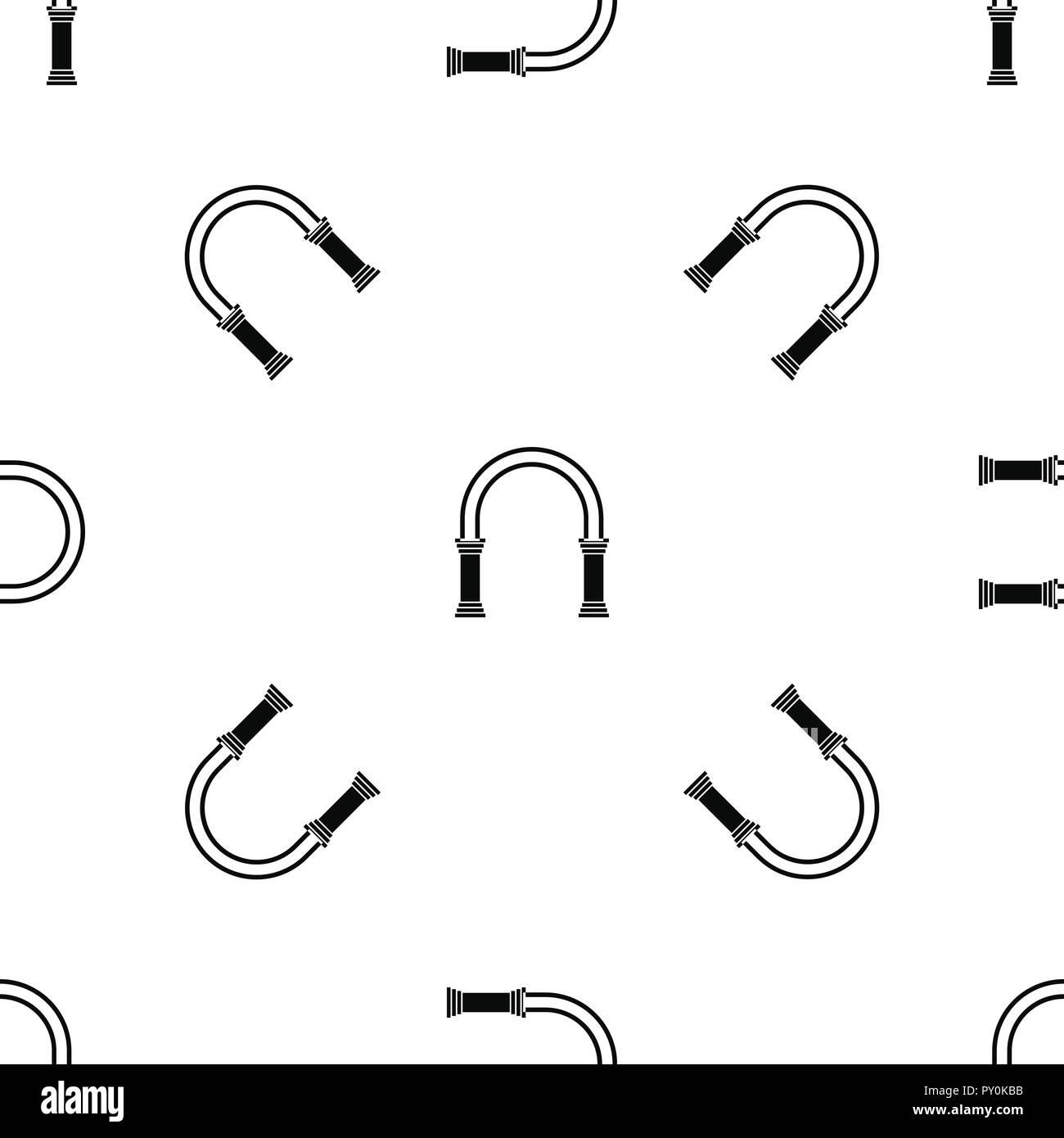 Arch pattern seamless black Stock Vector Image & Art - Alamy