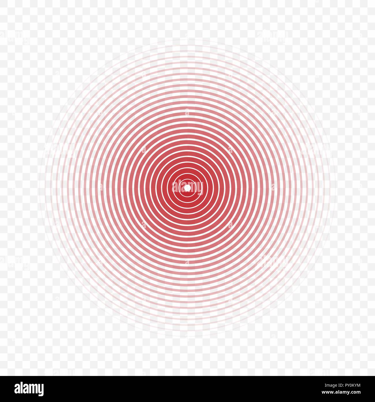 Leg pain red spot Stock Vector Images - Alamy