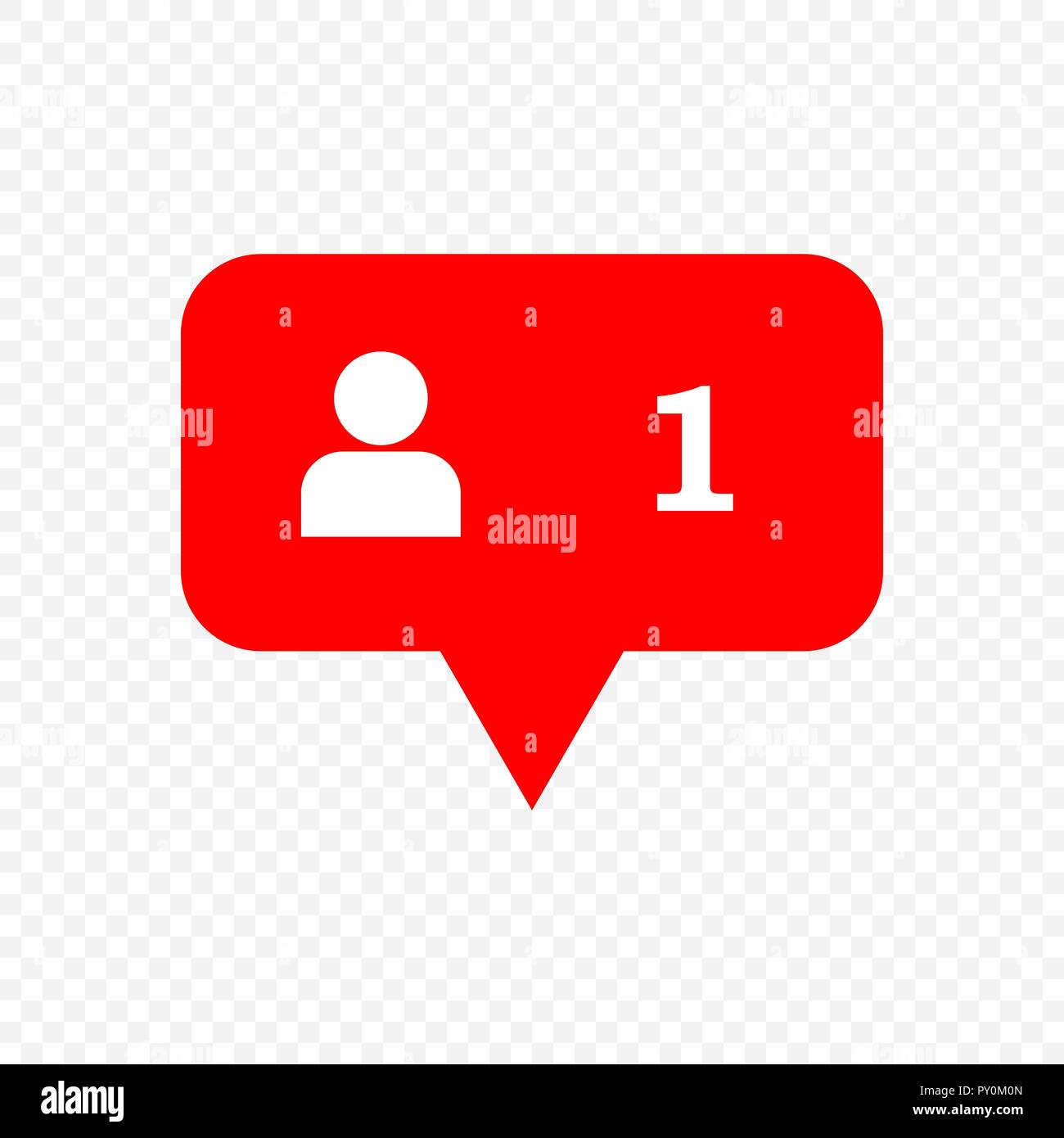 follow vector icon on transparent background . Template for your design ...