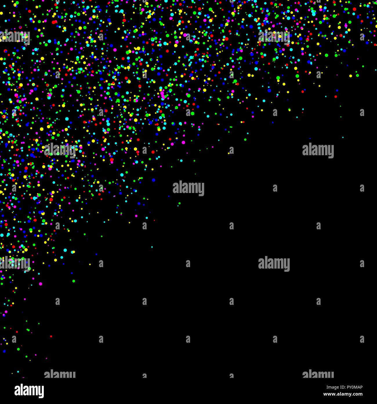 Confetti Holiday background. Celebration, festival, winning or carnival ...