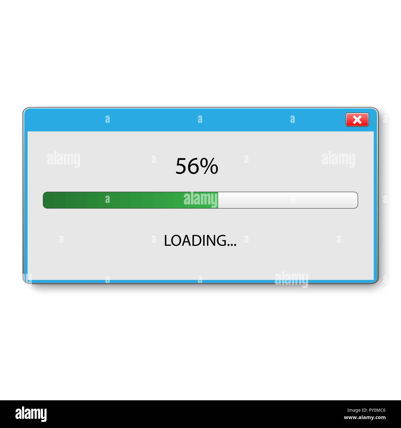 Loading Bar for ui and ux design. Vector illustration Stock Vector ...