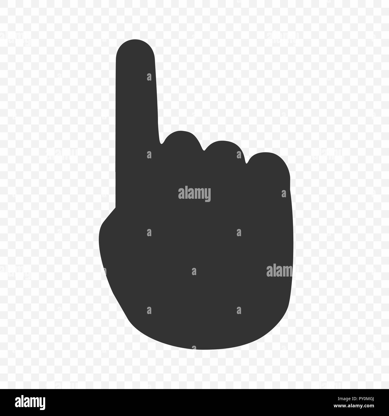 Mouse Hand Cursor Vector Icon . Template for your design Stock Vector ...