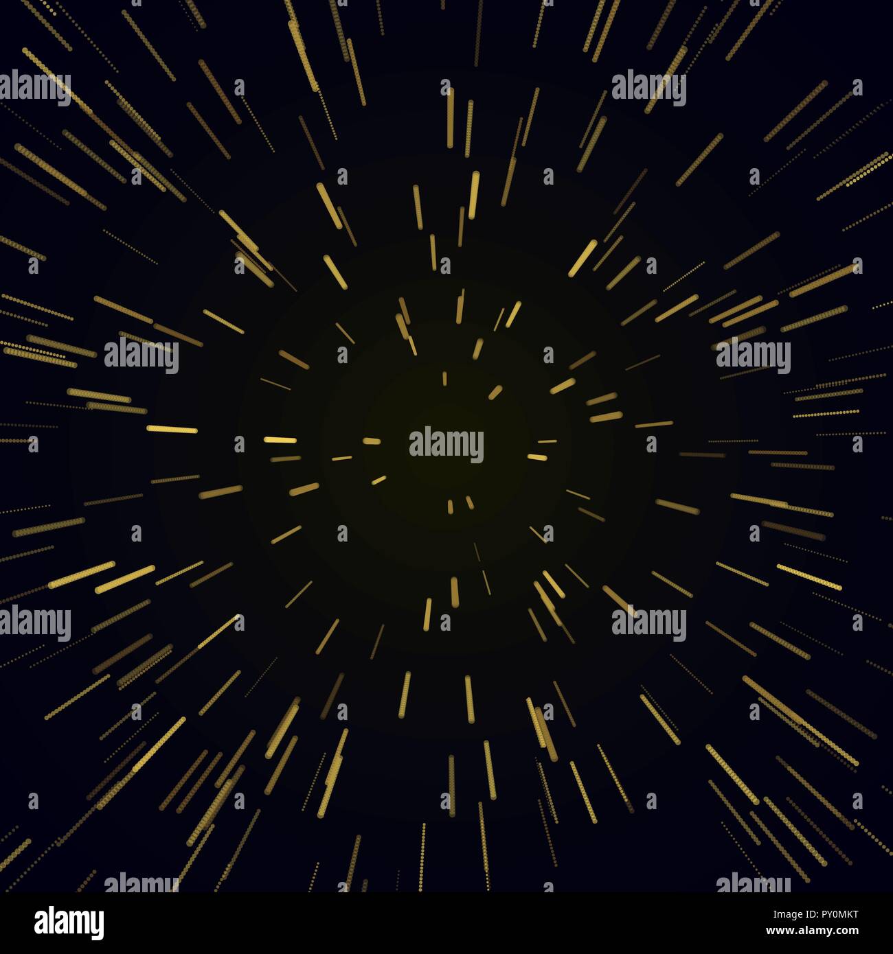 Warp stars vector abstract background. Ray galaxy, flare and light ...