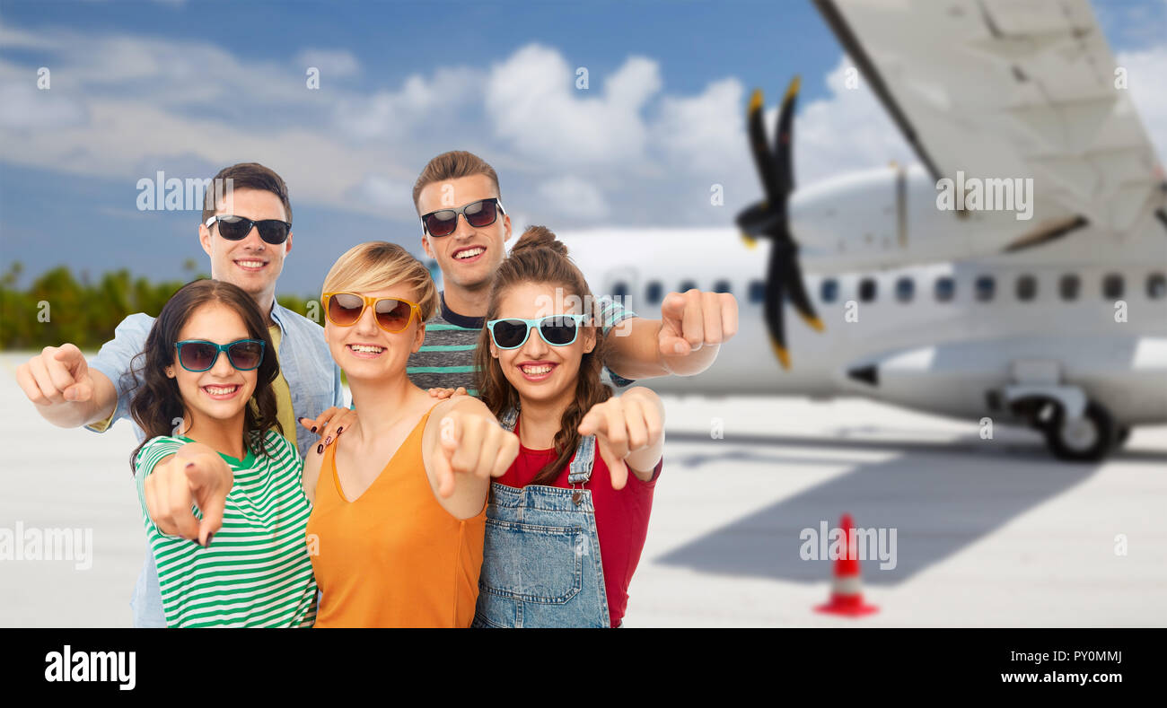 Man woman plane hi-res stock photography and images - Alamy