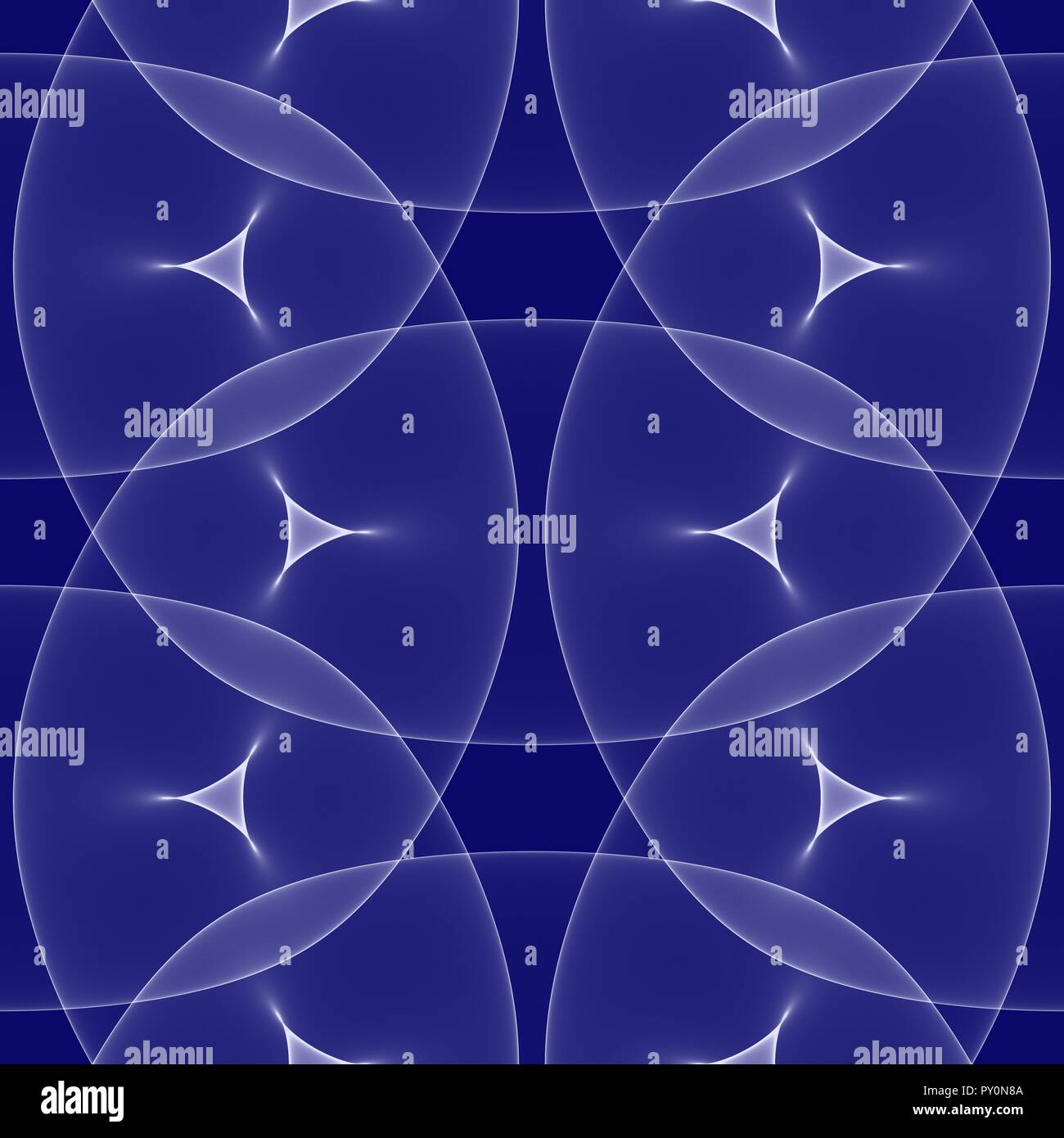 Seamless background, blue wallpaper decoration pattern Stock Photo - Alamy