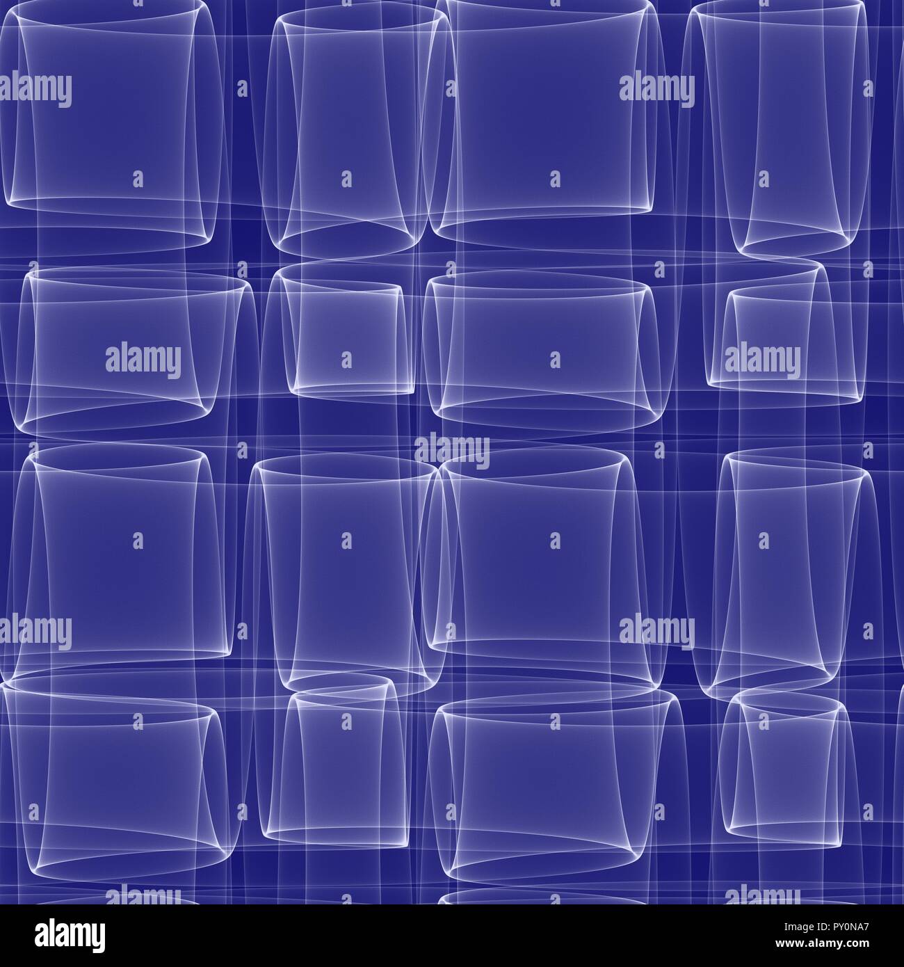 Seamless background, blue wallpaper decoration pattern Stock Photo - Alamy