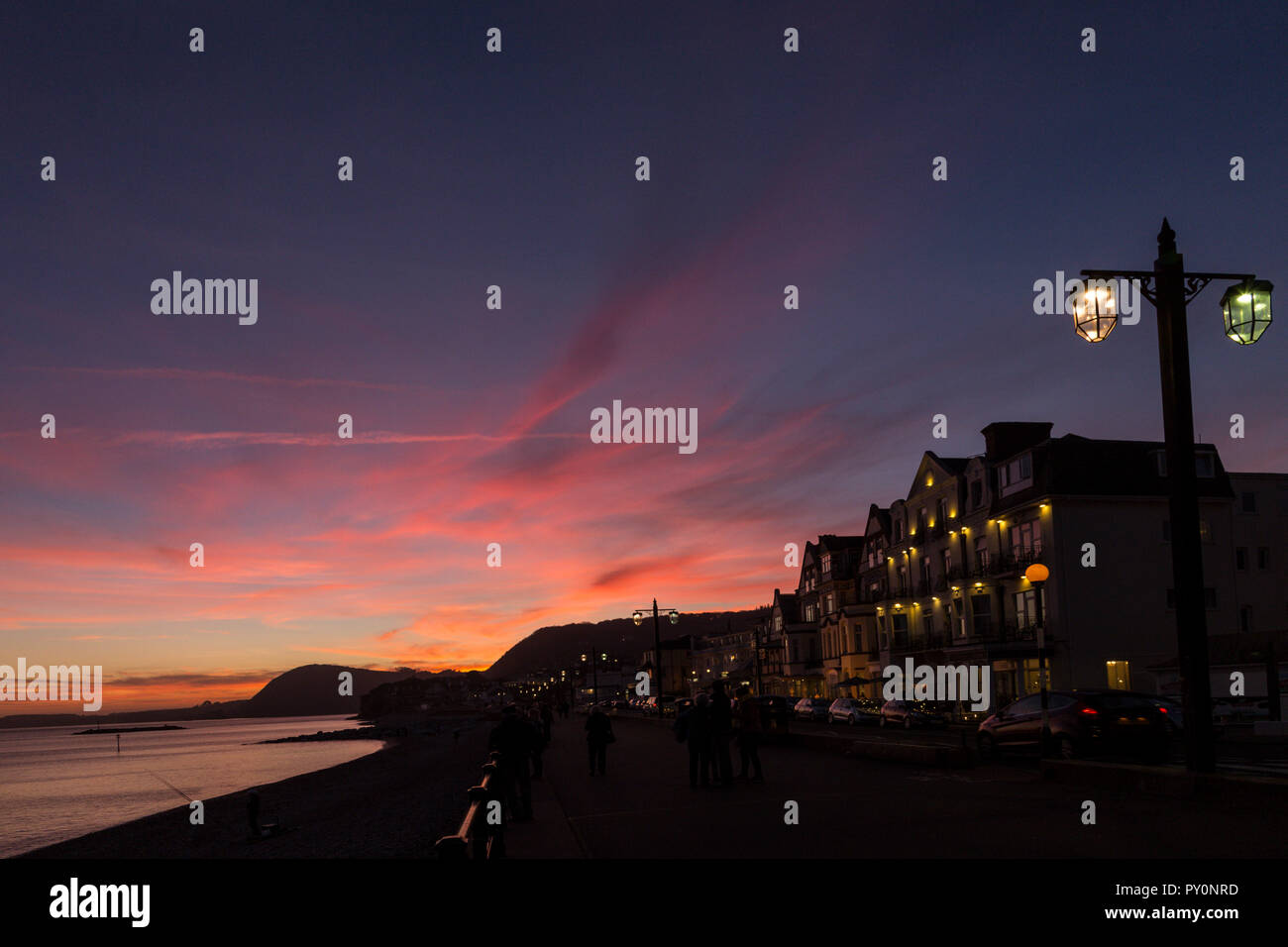 Devon sunset uk hi-res stock photography and images - Alamy