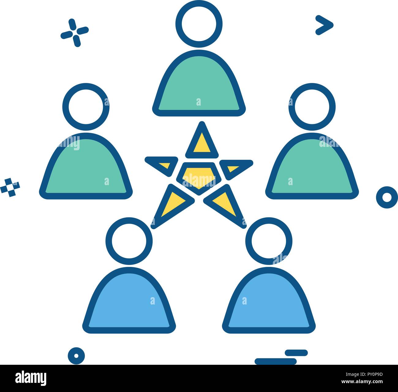 Group avatar icon design vector Stock Vector Image & Art - Alamy
