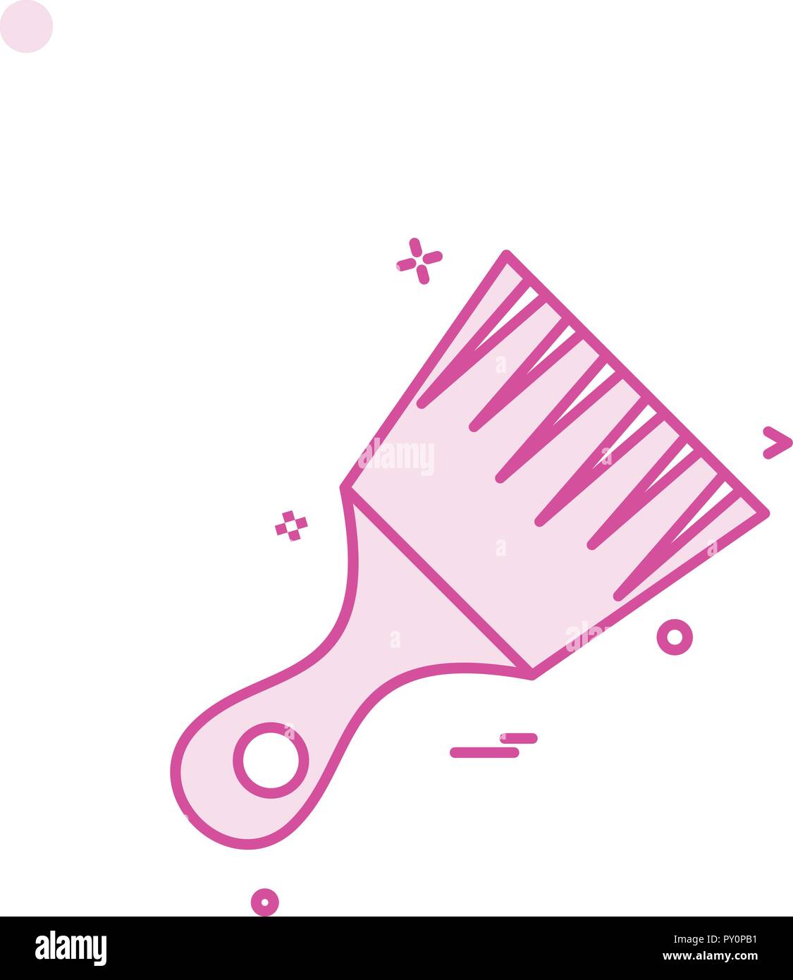 Bursh symbol hi-res stock photography and images - Alamy