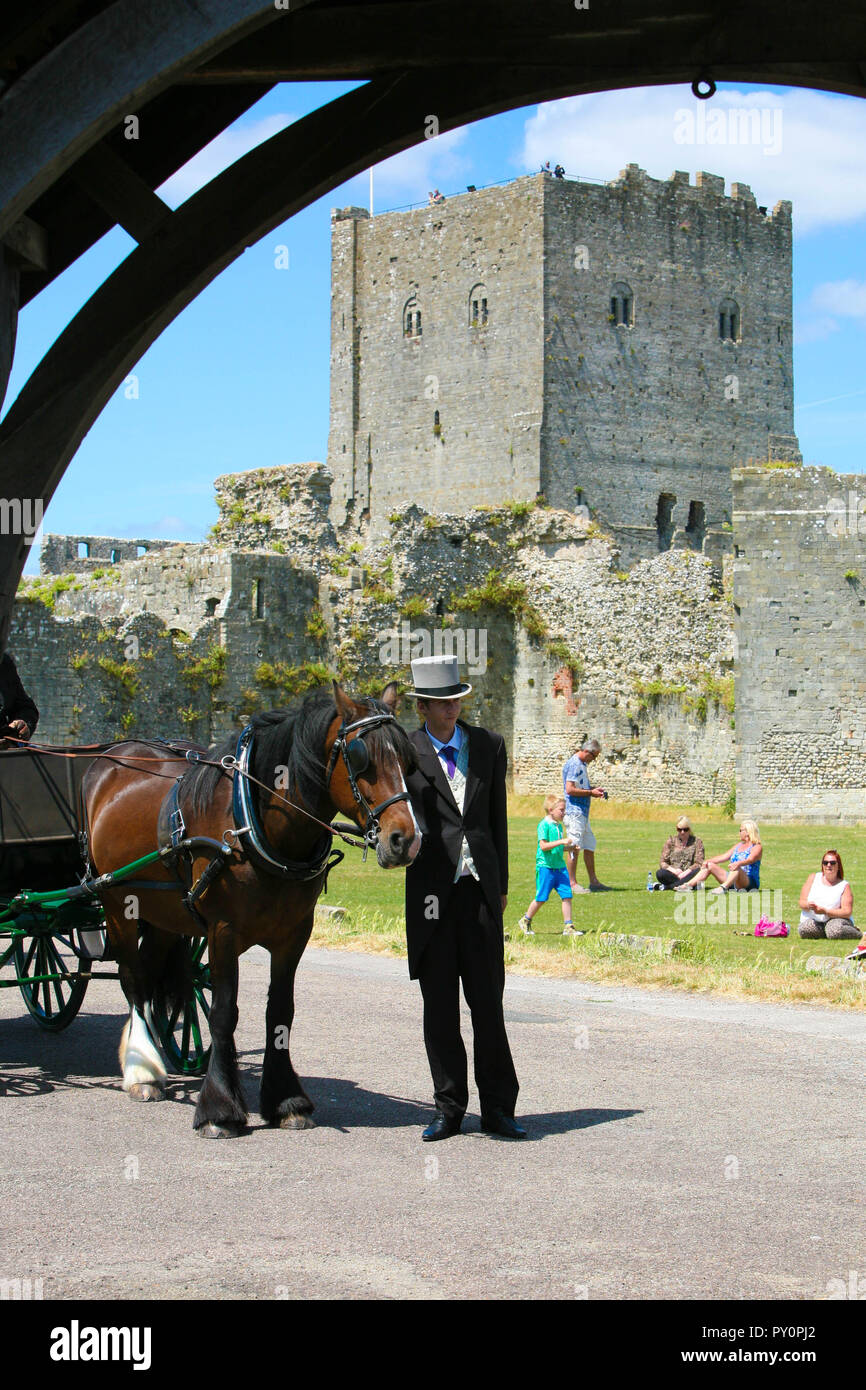 Marriage portchester castle hi-res stock photography and images - Alamy