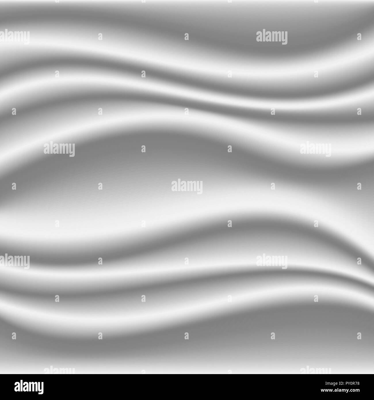 3d realistic White Wave Silk Background, Vector Illustration Stock ...