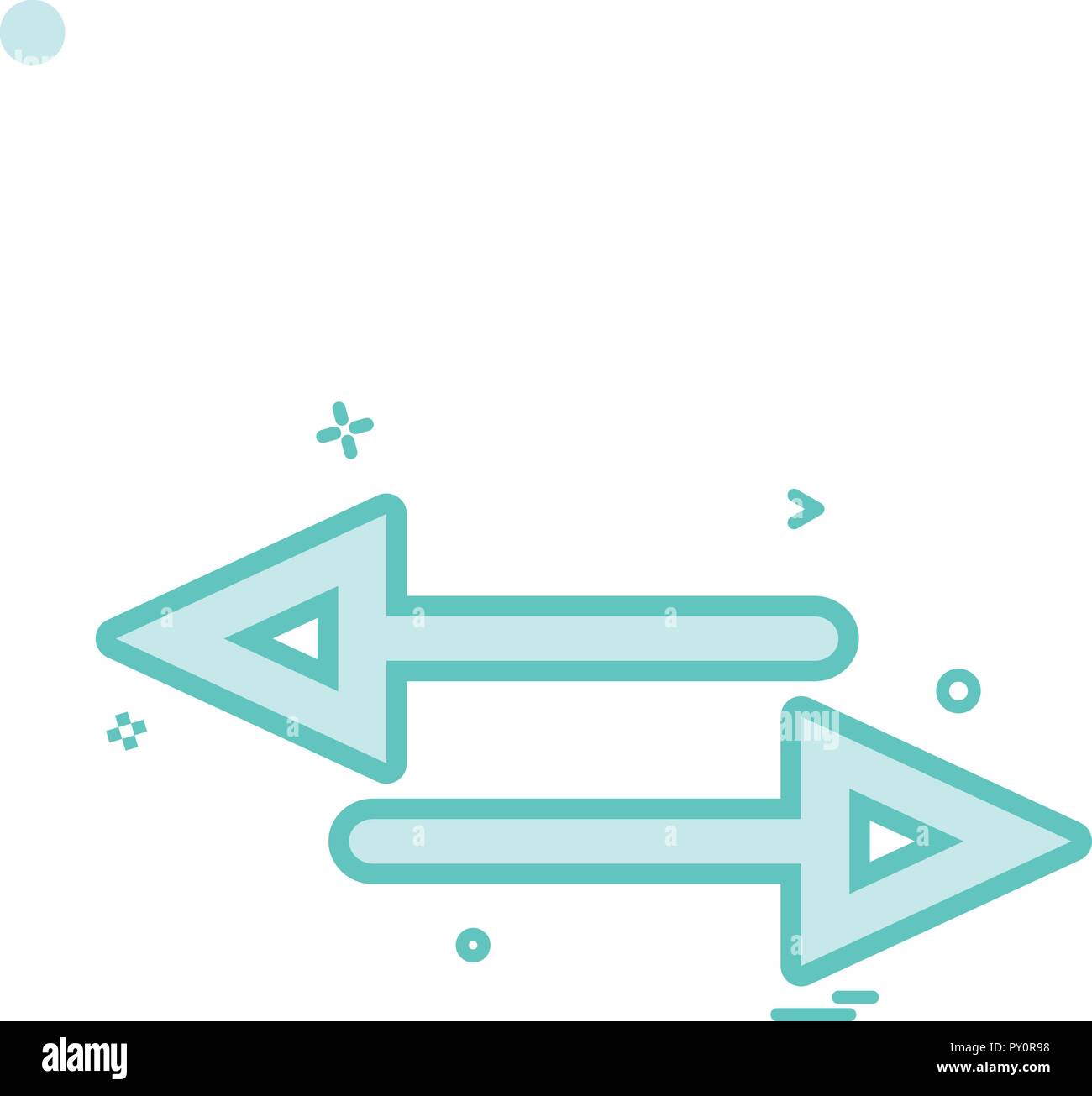 Two way movement Stock Vector Images - Alamy