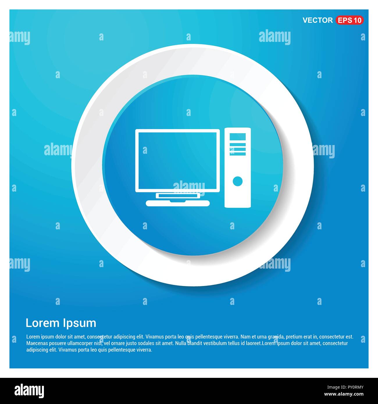Computer System Icon Stock Vector Image & Art - Alamy