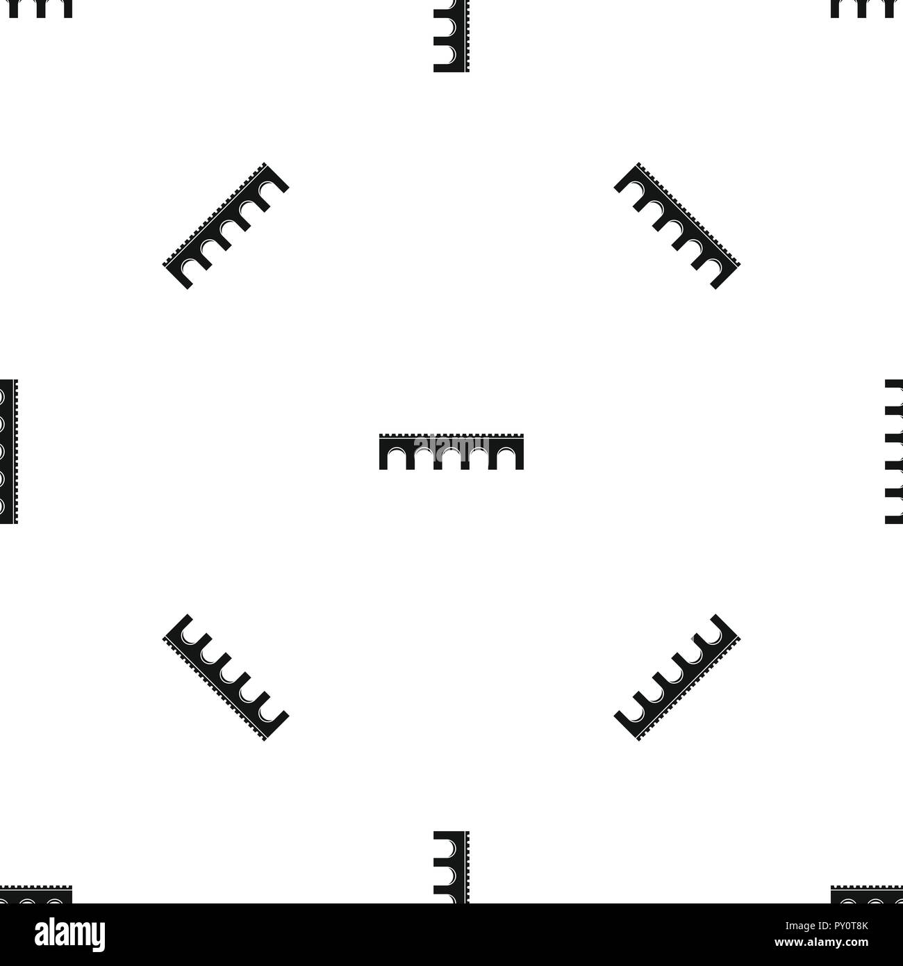 Bridge pattern seamless black Stock Vector Image & Art - Alamy