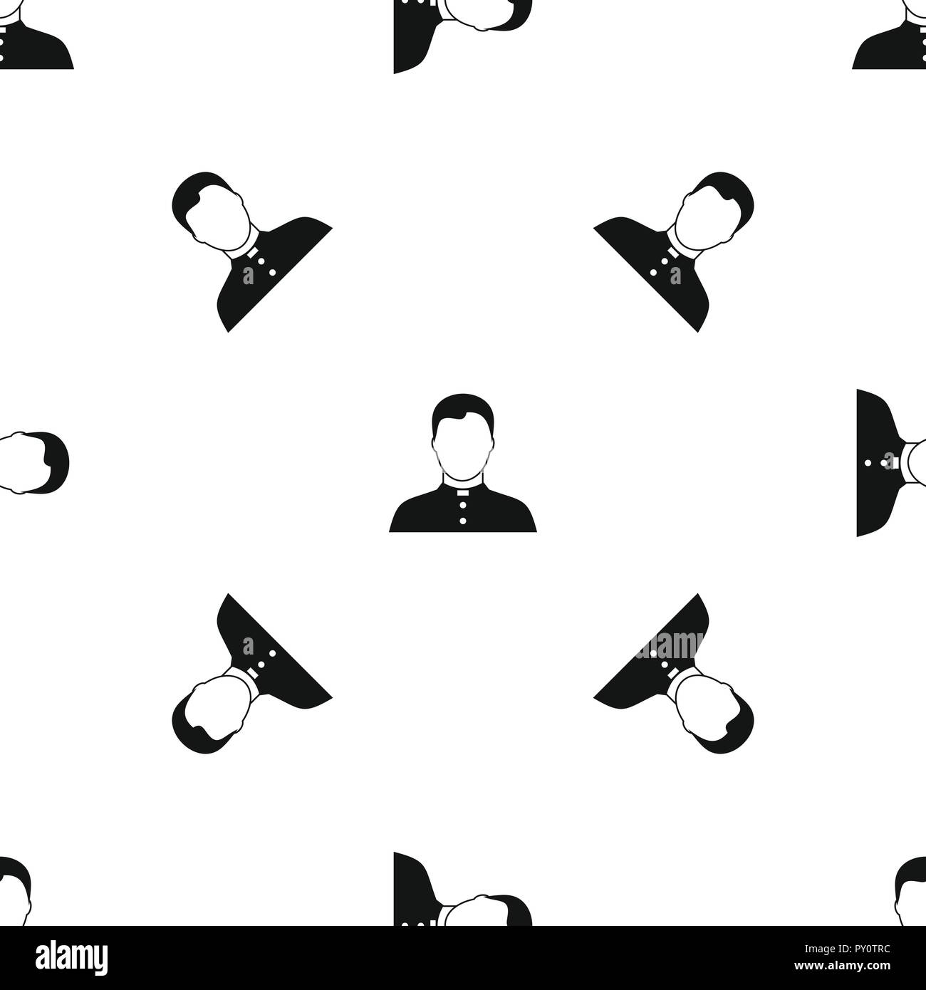 Pastor pattern seamless black Stock Vector Image & Art - Alamy