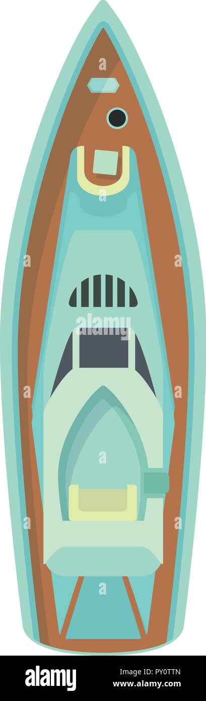 Motor boat icon, cartoon style Stock Vector Image & Art - Alamy