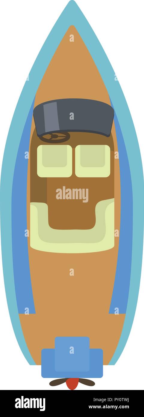 Speed boat icon, cartoon style Stock Vector Image & Art - Alamy