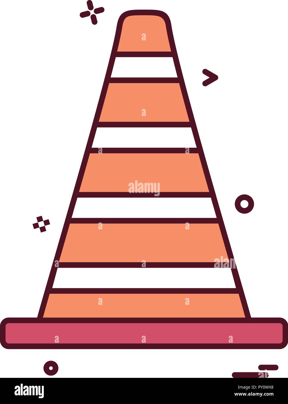 vlc road blocker vector Stock Vector Image & Art - Alamy