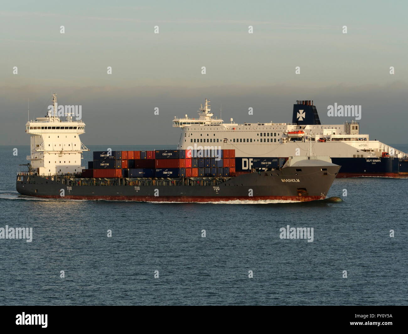 Roll on roll off car ferry wheelhouse hi-res stock photography and ...