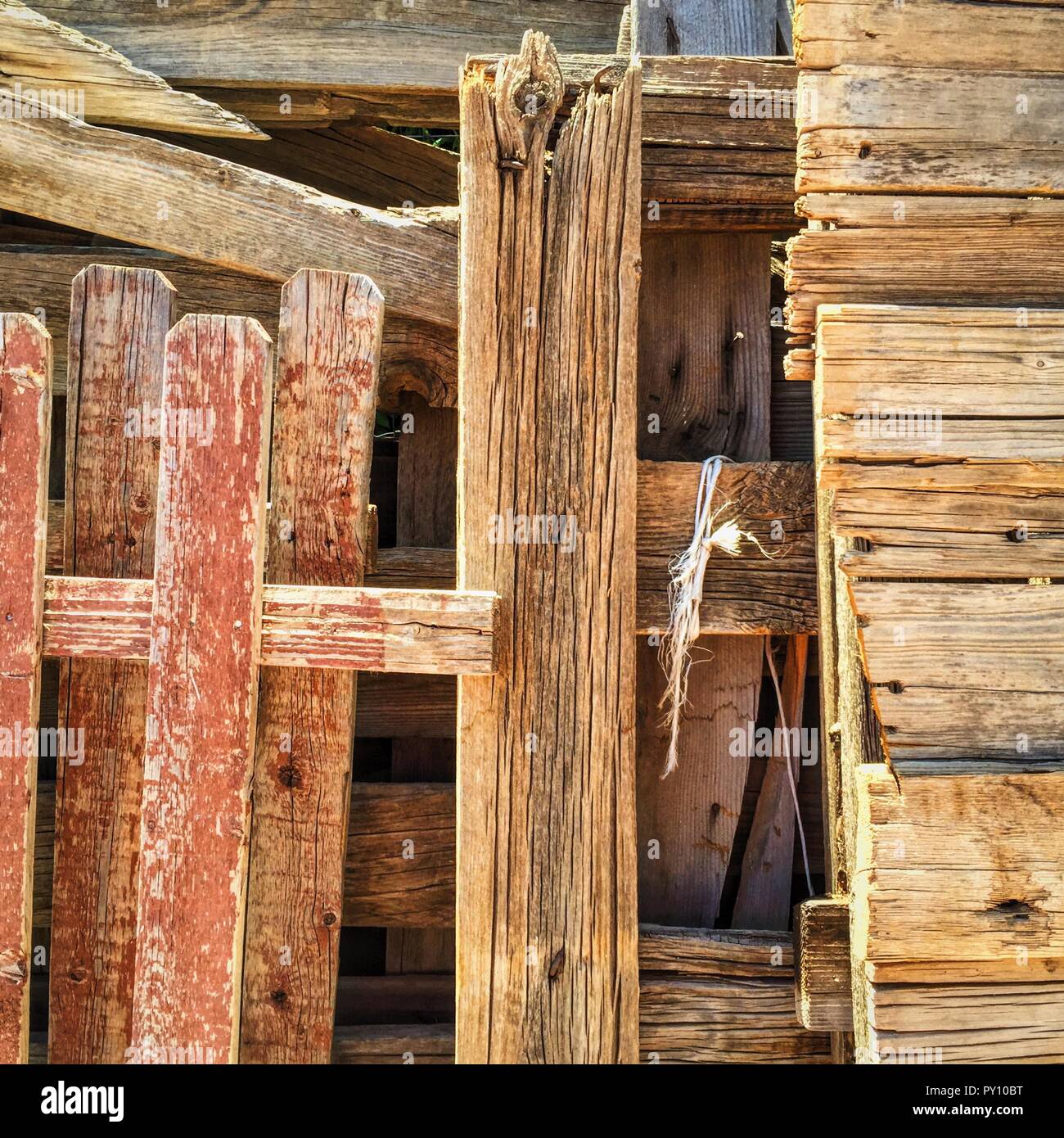 Close-up of Wooden panels Stock Photo - Alamy
