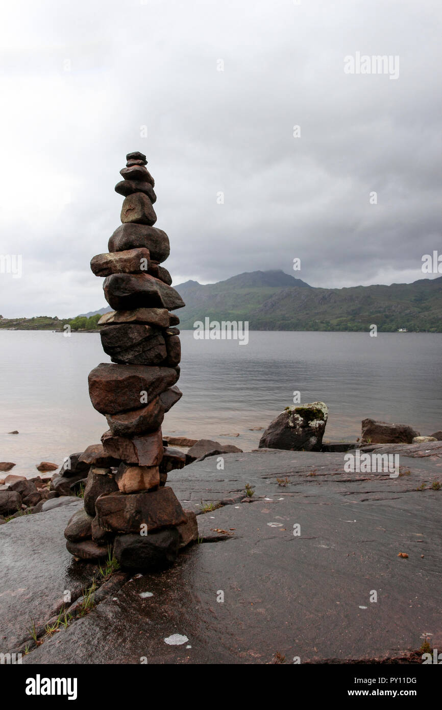 Scotland north coast 500 loch maree hi-res stock photography and images ...