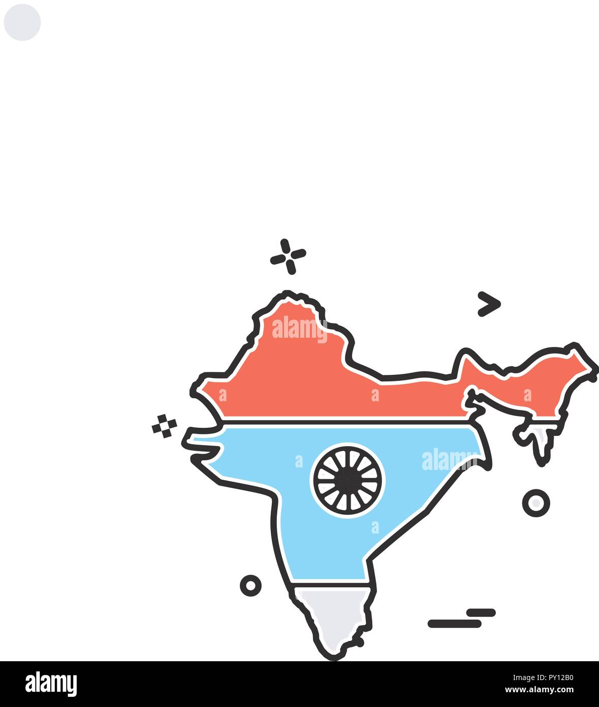 map india icon vector design Stock Vector Image & Art - Alamy
