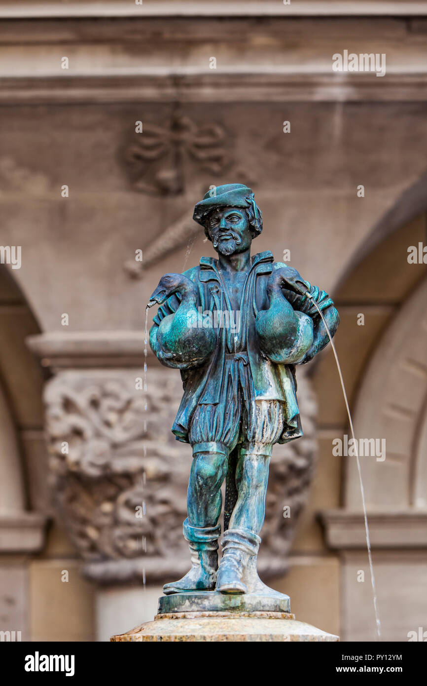 Old man holding goose hi-res stock photography and images - Alamy