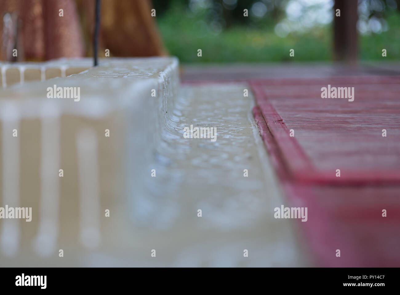 Decorations to the dhuni, a cream based on rice is prepared with which ...