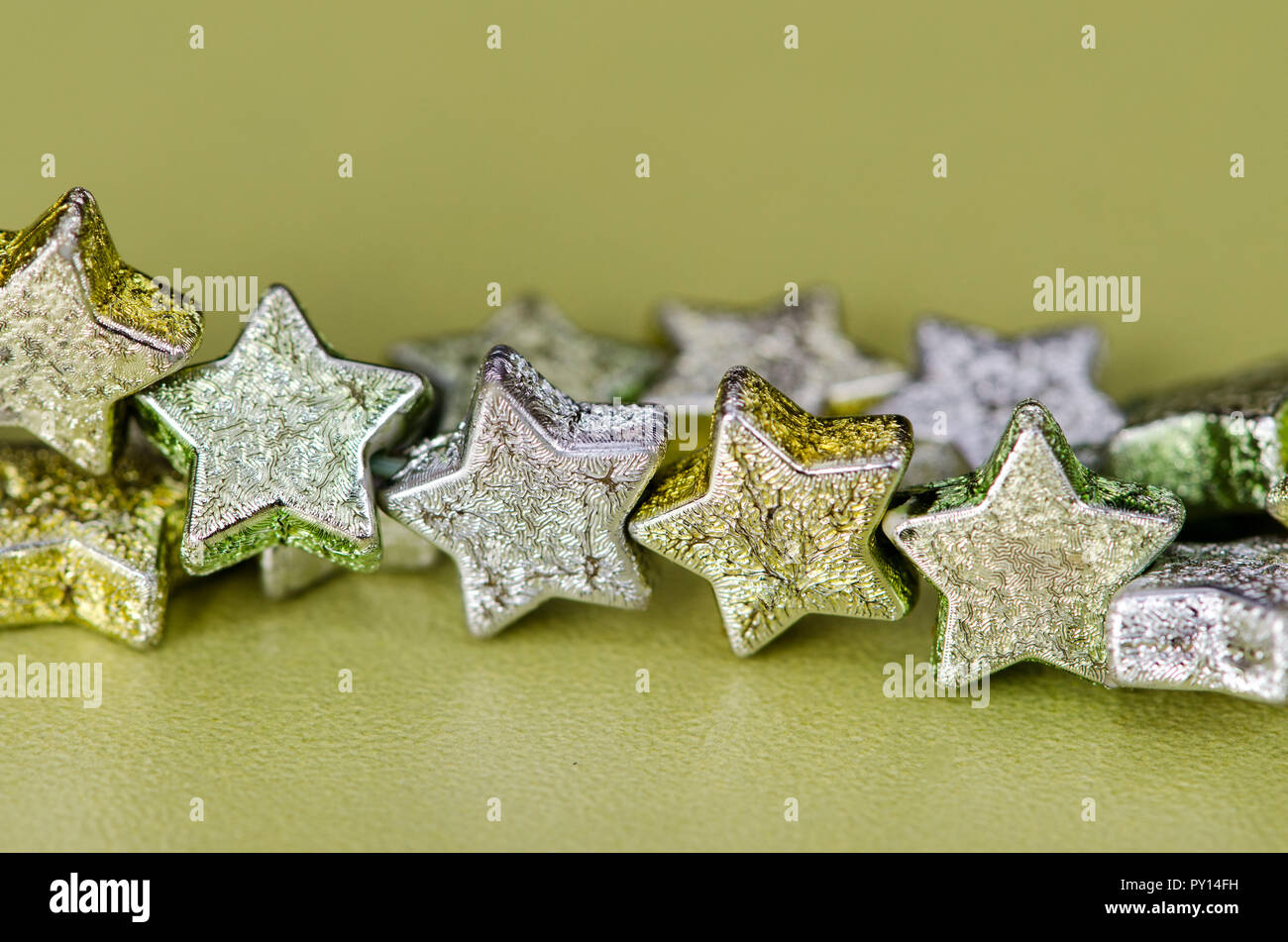 Gold and silver stars hi-res stock photography and images - Alamy