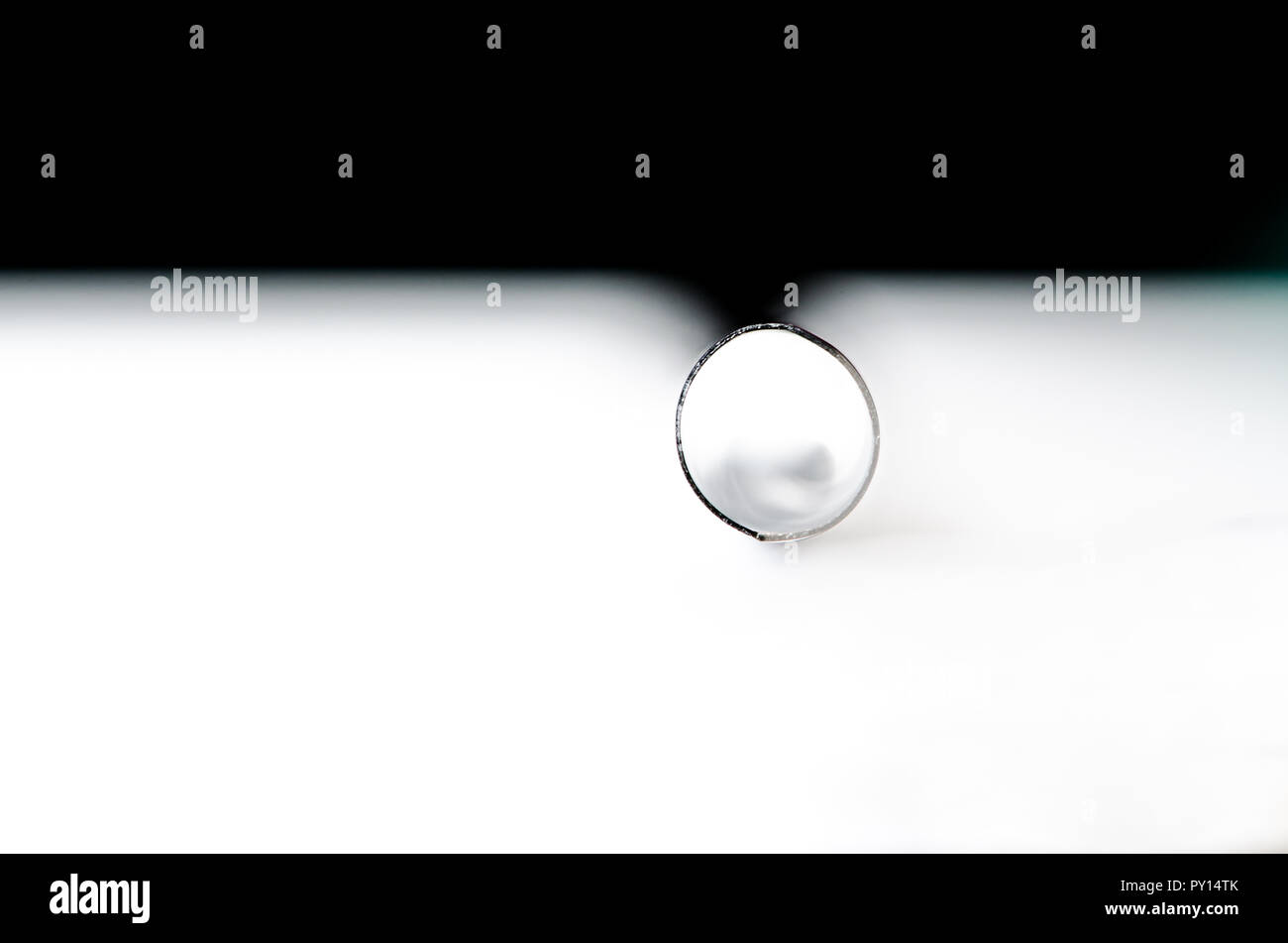 White ring shapes hi-res stock photography and images - Alamy