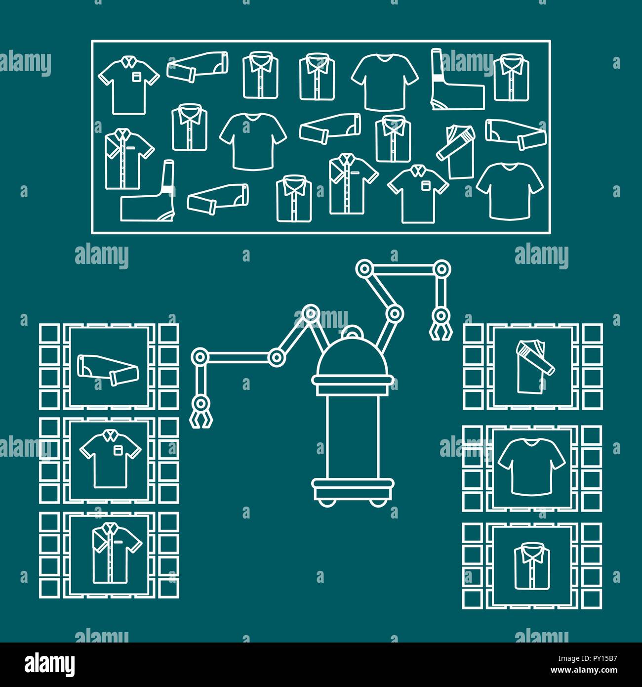 Automatic mechanisms Stock Vector Images - Alamy